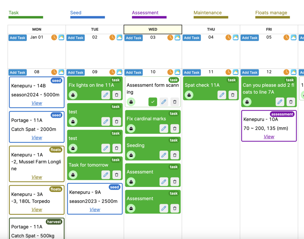 MusselApp: Comprehensive Aquaculture Management Software